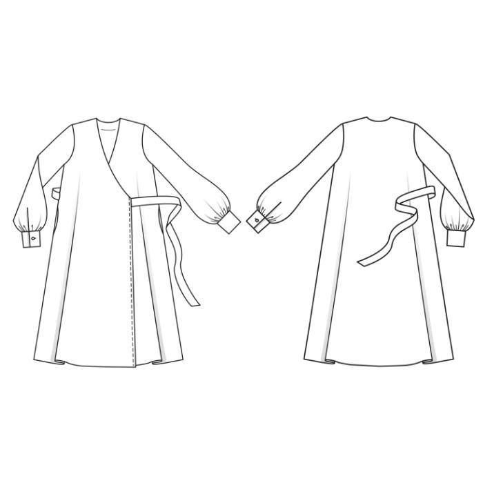 102 - Robe | Burda Style 09/2023 - Burda Style | NeedleMe