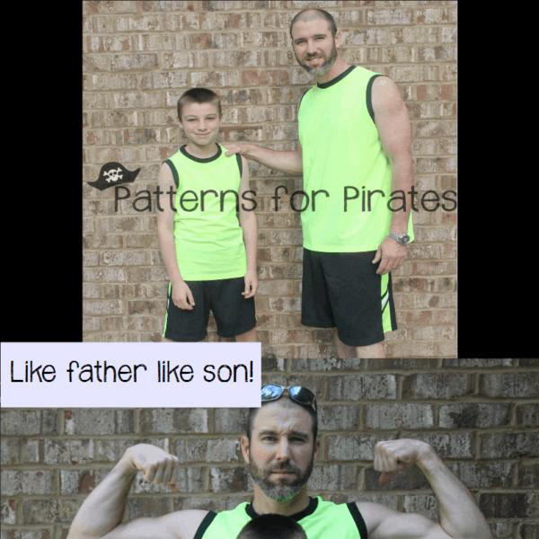 Muscle Tank - Patterns for Pirates | NeedleMe