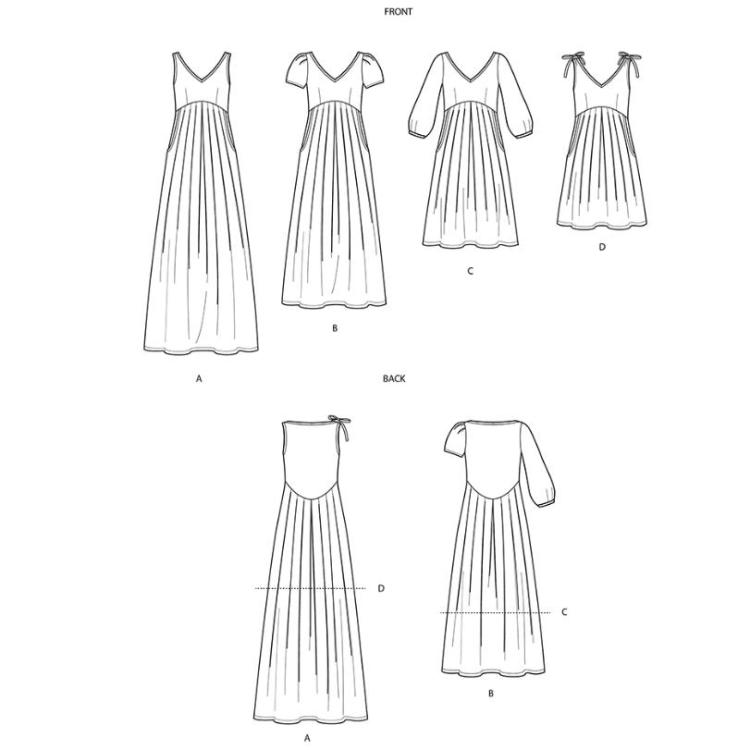 S8910 - Simplicity Sewing Pattern Misses' Dress - Simplicity | NeedleMe